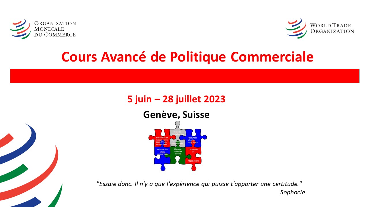 WTO e-Learning Platform: All courses